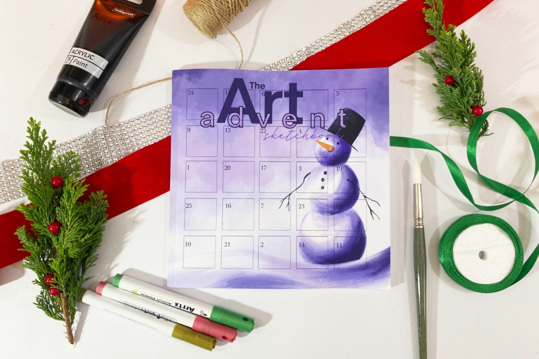 The Art Advent Sketchbook – The Cassie Projects